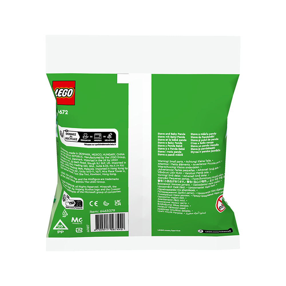 LEGO® 30672 Recruitment Bags - Steve And Baby Panda – Phat Bricks