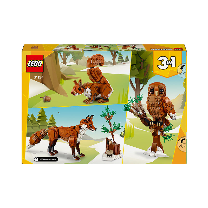 LEGO® 31154 Lego Creator - Forest Animals: Red Fox – Phat Bricks