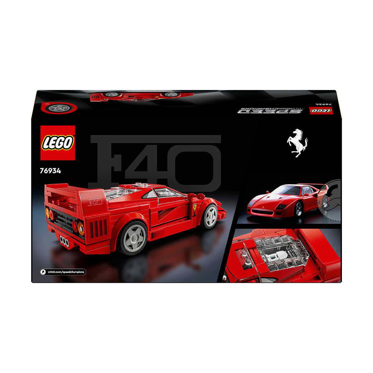 LEGO® 76934 - Speed Champions Ferrari F40 Supercar – Phat Bricks